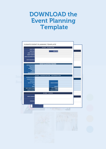 The Ultimate Guide to Using Event Planner Template PDFs + DOWNLOAD